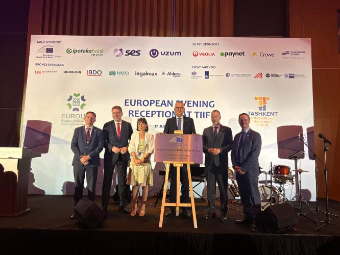 EIB opens regional representation in Tashkent, steps up engagement in ...