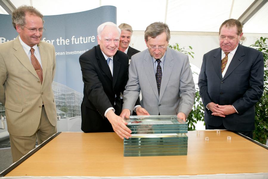 First stone ceremony for the EIB's new building