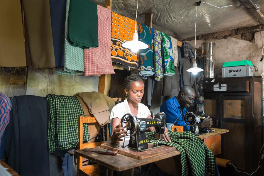 Off-grid systems provide affordable solar power in rural Africa