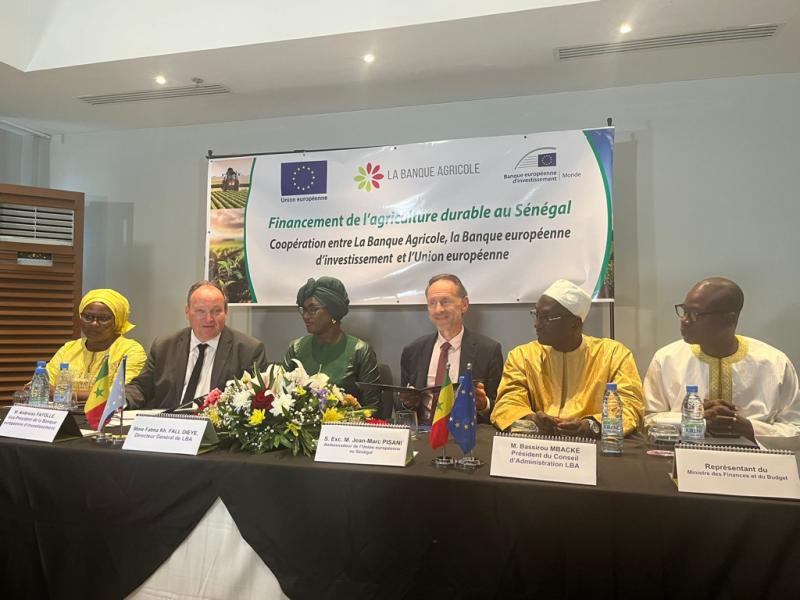 Sénégal : la Banque Agricole et la BEI, avec le soutien de l’UE signent un accord pour appuyer ...