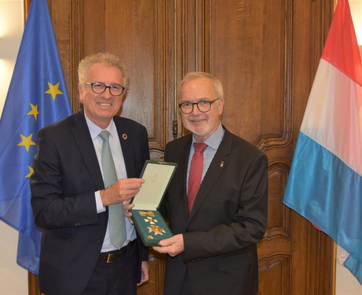 Luxembourg honours EIB President