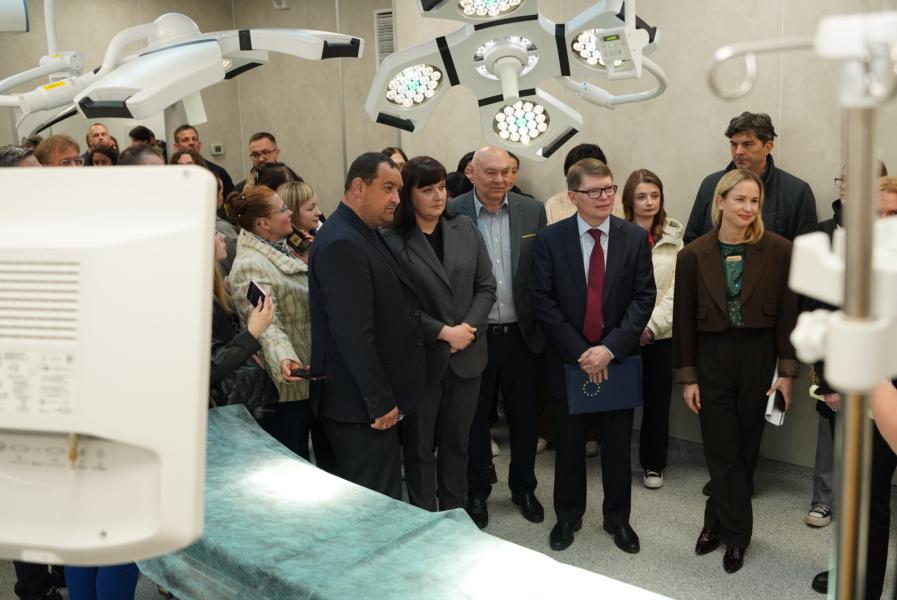 Ukraine: New surgical unit opens in Zhytomyr hospital under EU-backed ...