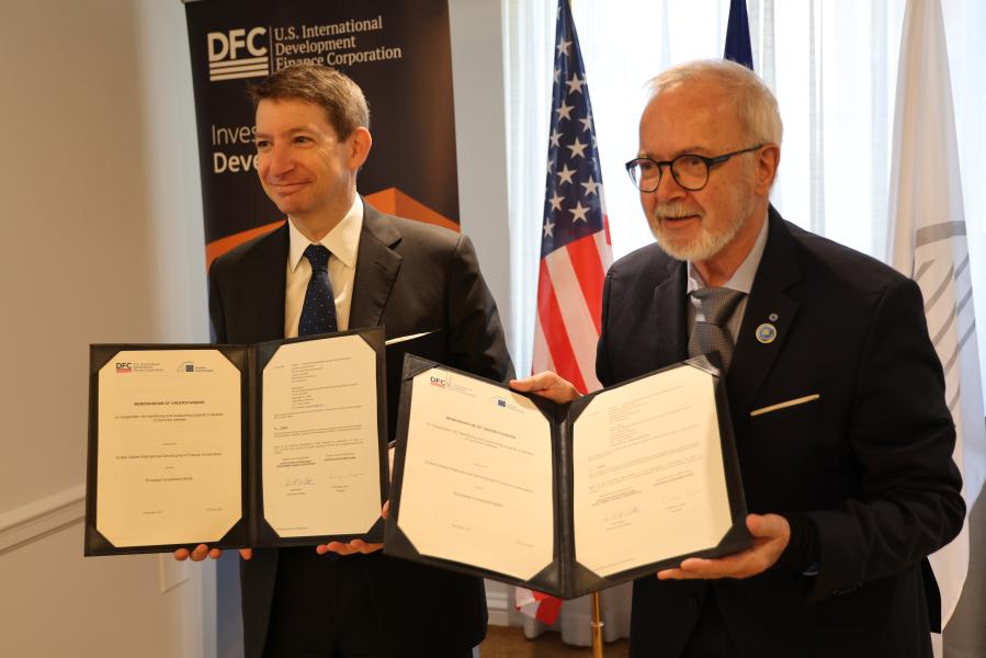 Building on the Transatlantic Partnership: DFC and EIB Sign Agreement ...