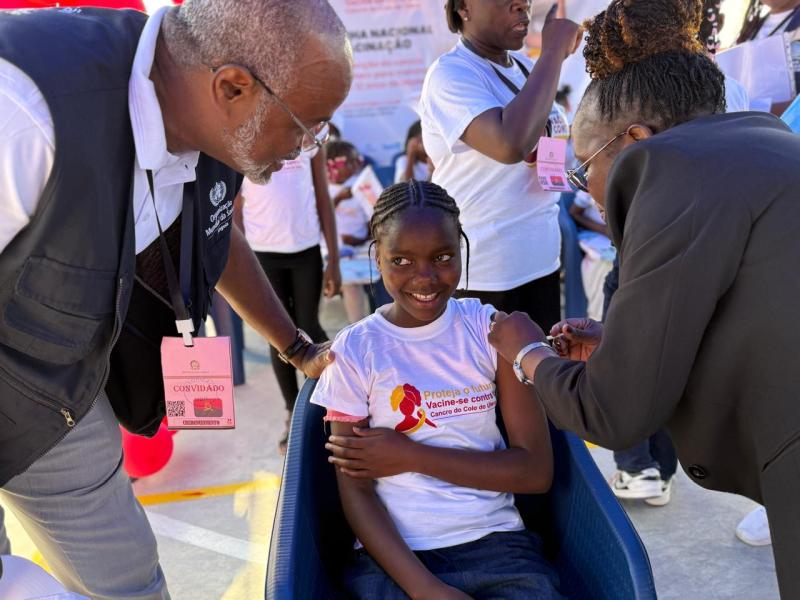 Angola: Europe backs first cervical cancer vaccination campaign