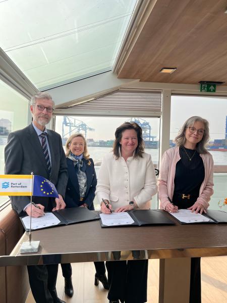 Niederlande: Hafen Rotterdam wird mit EU-Finanzierung noch grüner
