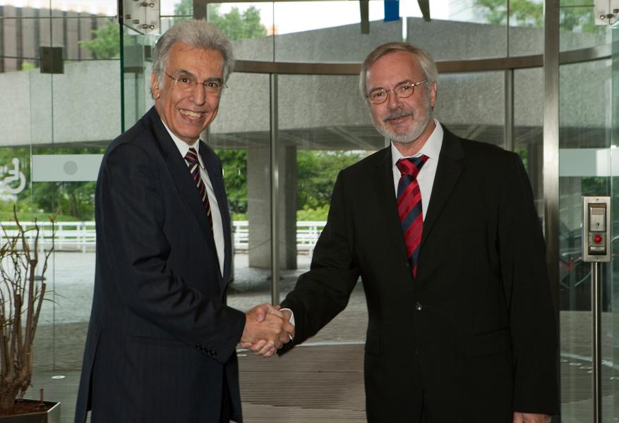 President Hoyer meets with the European Ombudsman