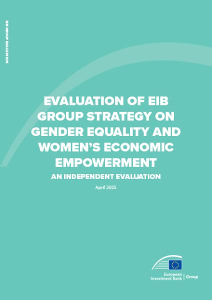 Evaluation of EIB Group strategy on gender equality and women’s economic empowerment
