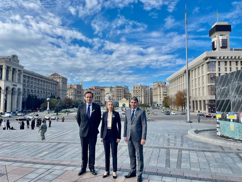 EIB visits Kyiv: Stepping up the reconstruction of Ukraine