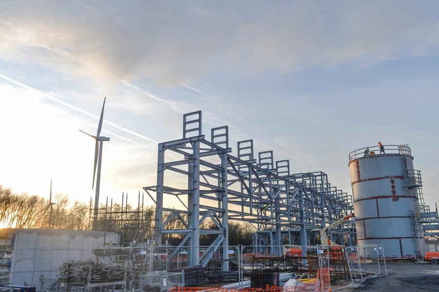 Making bioethanol from steel