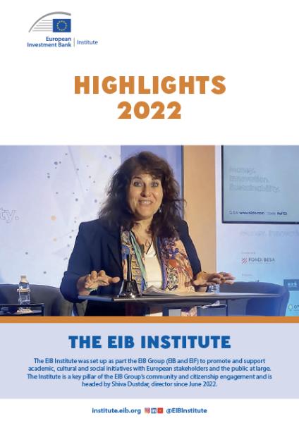 The EIB Institute: Highlights 2022