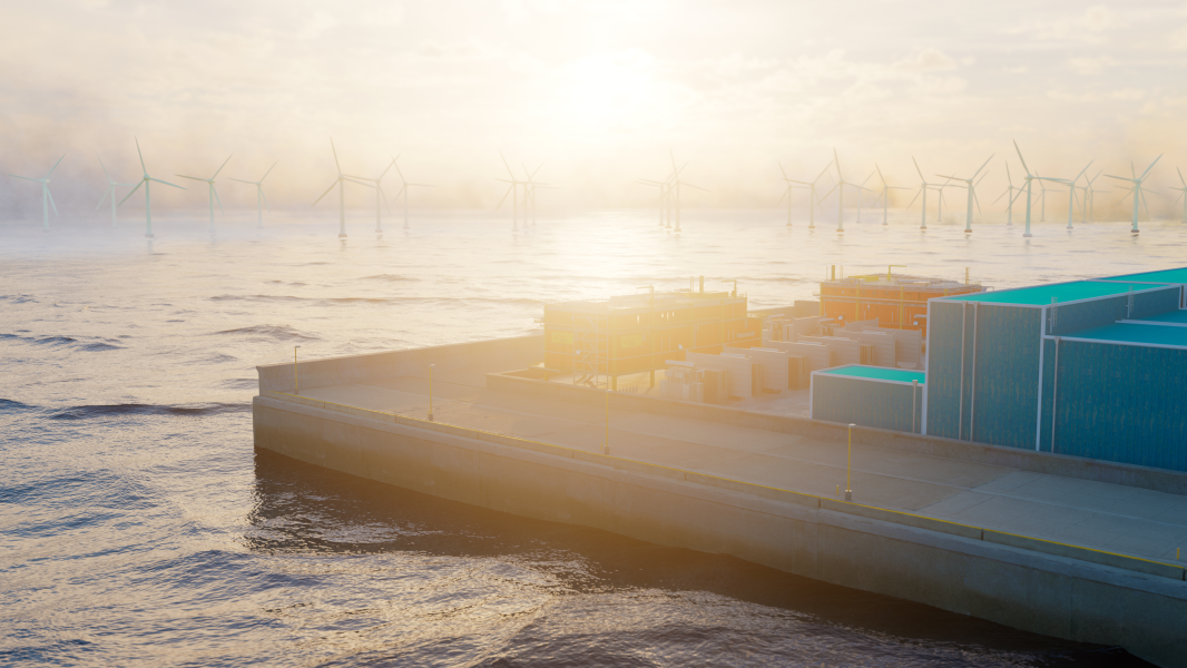 Belgium builds first offshore wind energy Island