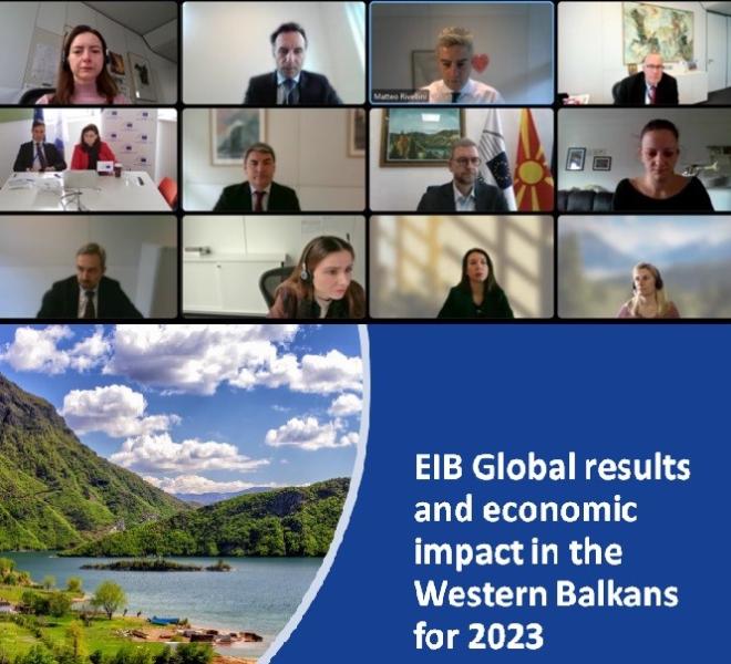EIB Global invests a record €1.2 billion in the Western Balkans in 2023