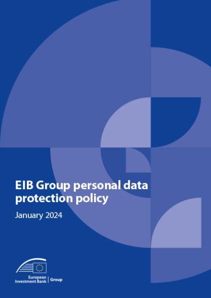 EIB Group personal data protection policy