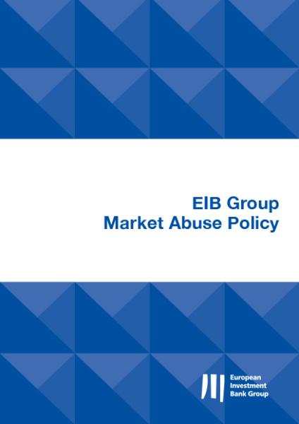 EIB Group Market Abuse Policy