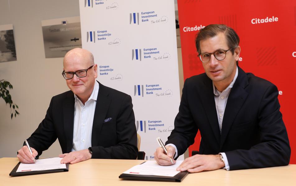 EIB Group and AS Citadele banka announce a deal to support at least € ...