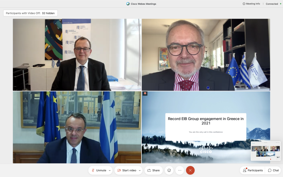 EIB Group engagement in Greece reaches record of EUR 2.8 billion in 2020